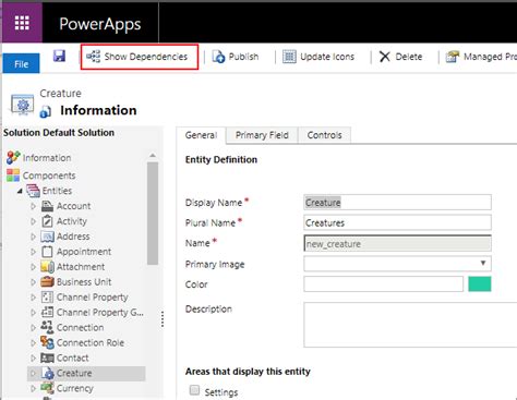 Create And Edit Tables Using Solution Explorer Power Apps Microsoft Learn