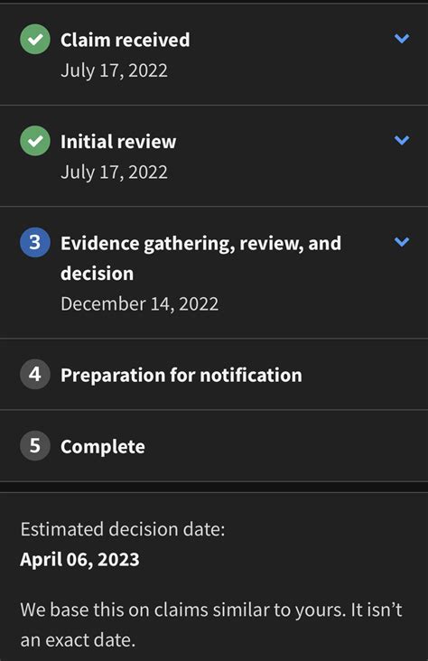 updated claim eta r veteransbenefits