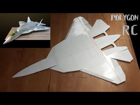 How I Build My DIY Su 57 Part 1 Polygon RC By Mr Oak YouTube