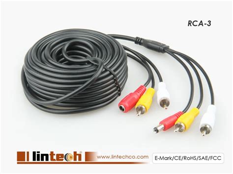 4 Pins Female To RCA Male Conversion Cable LintechCo