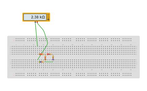 Circuit Design Resistor 3 Tinkercad