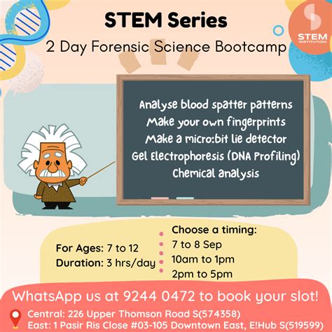 stem series forensic science stem institution