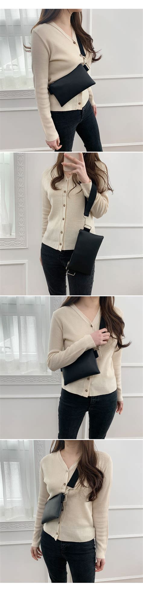 당일발송 11col 미니 파우치 심플 베이직 에나멜 여권 캐주얼코디 여행 보조가방 Pvc 투명가방 지갑 클러치 산책 꾸안꾸