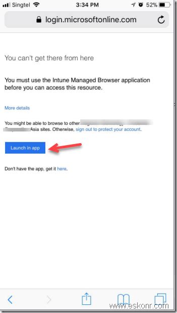 Restrict Azure App Proxy Applications Accessed Via Intune Managed