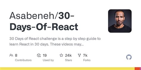 How To Use 30daysreact Repo Rreact