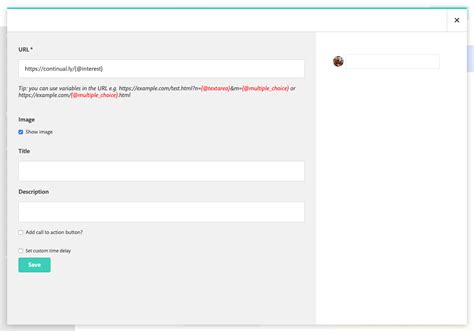 how to build dynamic url s from your custom variables for image and
