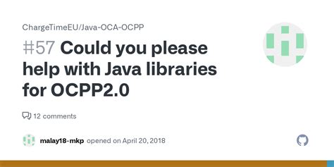 Could You Please Help With Java Libraries For Ocpp20 · Issue 57 · Chargetimeeujava Oca Ocpp