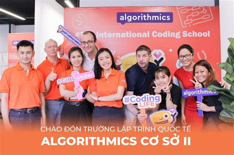Tưng Bừng Khai Trương Algorithmics Quận 7 Algorithmics The International Coding School