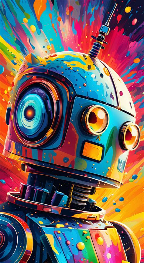 Robotic Color Splash Syntax Diffusions Ko Fi Shop Ko Fi ️ Where