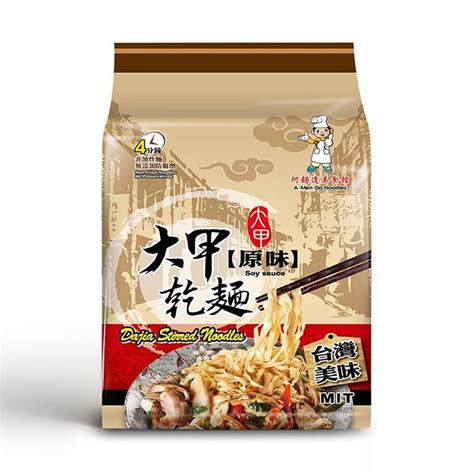 大甲乾麵 原味110gx4入 泡麵 Yahoo奇摩購物中心