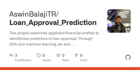 Github Aswinbalajitrloanapprovalprediction This Project Examines