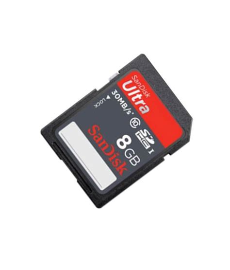 SanDisk Ultra SDHC Card, 8GB, CLASS 10 Price in India- Buy SanDisk ...