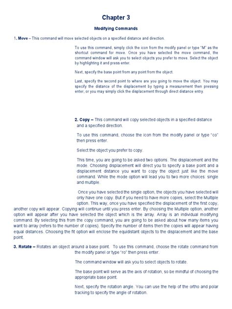 Chapter 3 Modifying Commands Pdf Array Data Structure