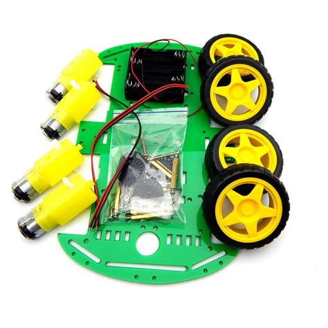 Шасси для arduino полный набор 4wd продажа цена в Украине Наборы и