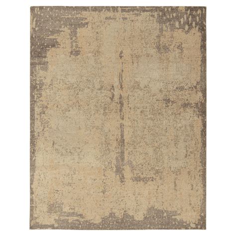Rug And Kilims Distressed Style Modern Rug In Beige Brown Red