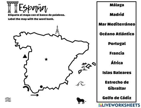 España Free Interactive Worksheets 1082797
