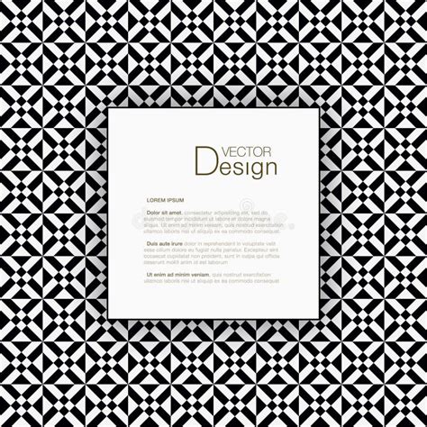 Abstract Background With Text Box Stock Vector Illustration Of Monochrome Abstract 104000639