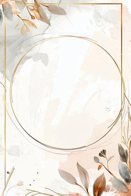 Template Page Border Premium AI Generated Image