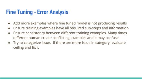 Finetuning Open AI Model Slides Steps