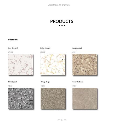 ASM Modular Systems Inc Catalogs Access Floor Finishes ARCAT