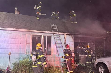 Eugene Springfield Fire Crews Responded To House Fire On Parker Ave No