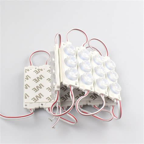 20pcs 3w Led Module Dc12v 24v 3 Led Injection Diff Grandado
