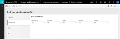 생성된 문서의 사용자 지정 저장 위치 지정 Finance And Operations Dynamics 365