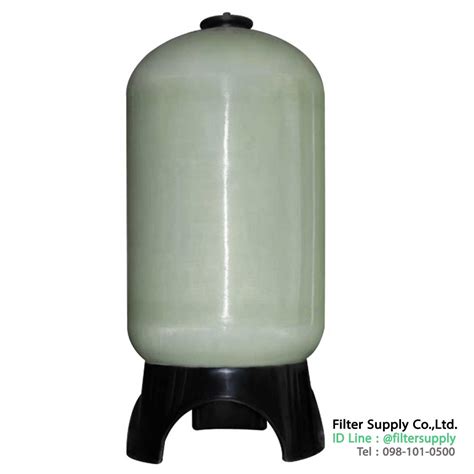 ถังกรองน้ำ Frp Fibertek 3672 ถังกรองน้ำไฟเบอร์กลาส Fiber Tank 36x72 นิ้ว สีอัลม่อน บริษัท