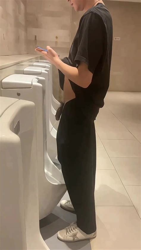 Young Man Urinal Spy 59 Video 2