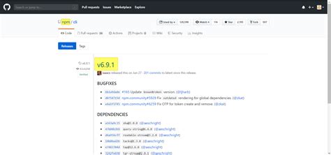 Invalid Package Name And Version Number · Issue 2432 · Librariesio · Github