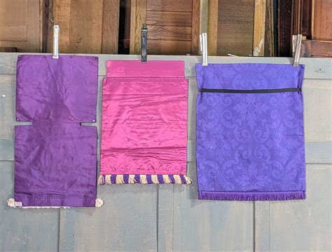 Three Purple Ambo Lectern Falls Antique Church Furnishings