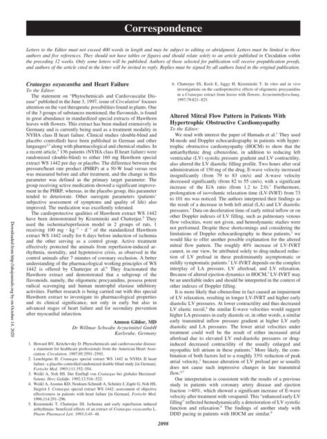 Pdf Effects Of Partial Left Ventriculectomy On Cardiac Performance