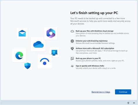 Lets Finish Setting Up Your Pc R Windows11