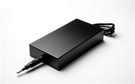 Premium AI Image Laptop Power Adapter Against White