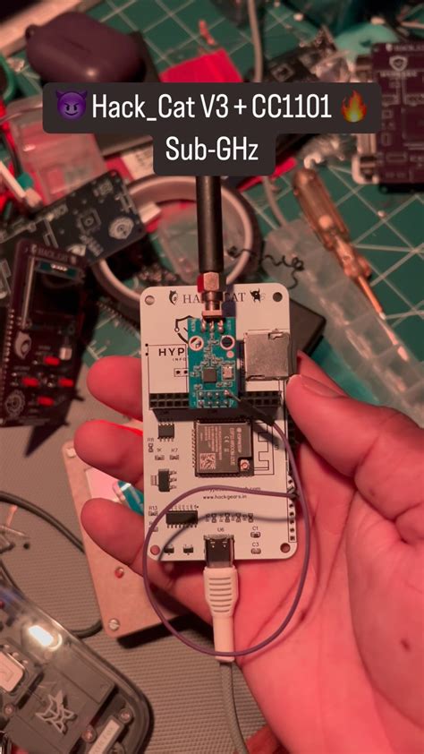 Hacker Nowful Hackcat V3 435mhz Jammer And Ir Blaster Circuit Hackcat Cybersecurity