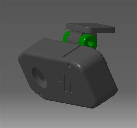 Top Frame Mount For Logitech C310 By Methylene67 Download Free Stl Model