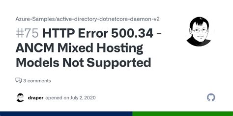 Error 50034 Ancm Mixed Hosting Models Not Supported · Issue 75 · Azure Samplesactive
