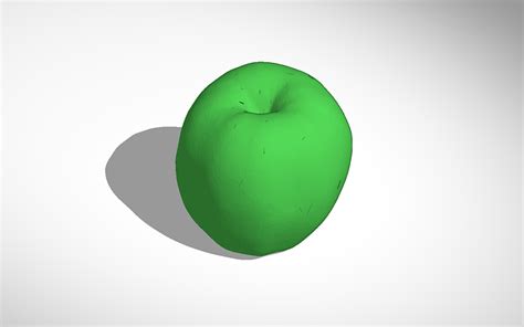 3d Design Apple Tinkercad