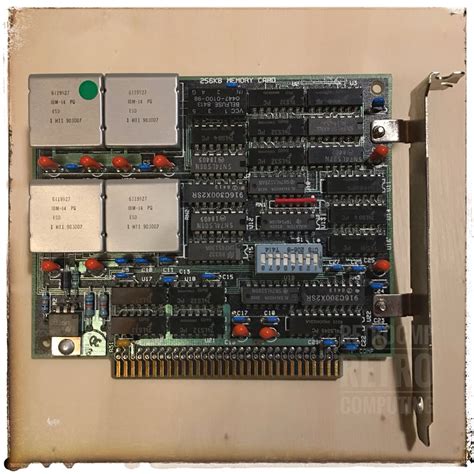 IBM Xx Memory Expansion Card IBM KB Retrocmp Retro Computing