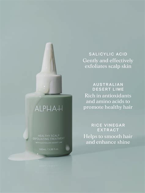 Healthy Scalp Exfoliating Treatment Alpha H Skincare Australia