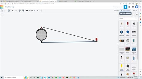 Learn To Make An Led Circuit On Tinkercad Instructables