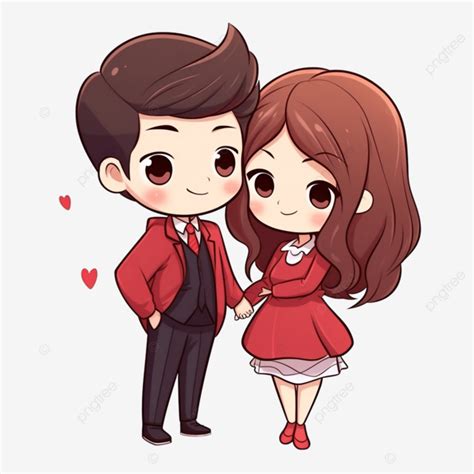 귀여운 연인 커플 해피 홀리데이 꼬마 만화 캐릭터 해피 발렌타인 데이 사랑 만화 귀여운 커플 연인 커플 Png 일러스트 및 이미지 에 대한 무료 다운로드 Pngtree