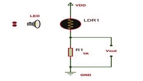 Voltage Divider Circuit Two Led Always Transmit Light And Each Ldr