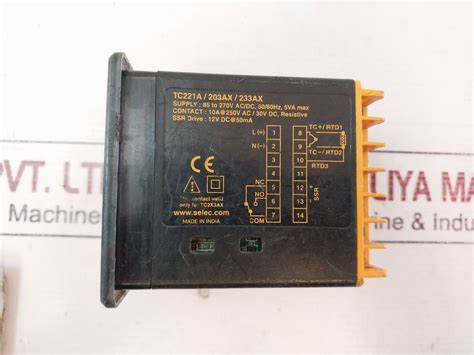 Selec Tc Digital Temperature Controller Aeliya Marine