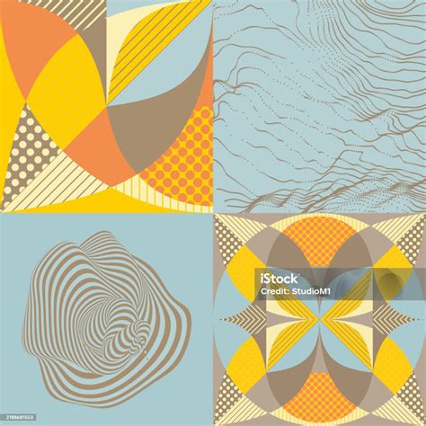 추상적이고 다채로운 기하학적 디자인 흑인과 백인 줄무늬 그림입니다 광학 예술 동적 혼돈 입자의 분자 배경 표지 카드 포스터