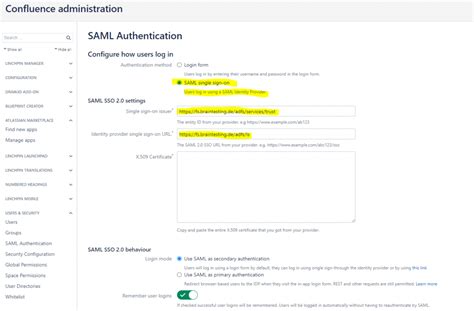 Configure Saml Sso For Atlassian Confluence On Premises With Adfs