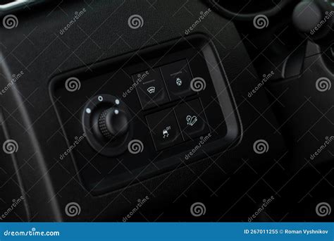 Windshield Defrost Button Stock Image Image Of Panel 267011255