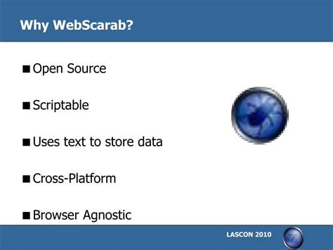 ppt automating web testing beyond owasp webscarab using python powerpoint presentation id