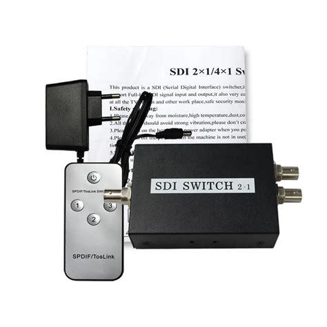 Wholesale SDI Switcher X HUB SDI Intelligent Switch Extender To Converter For G HD SD