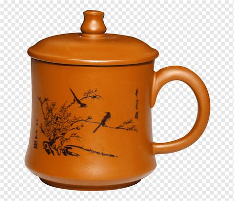 주전자 도자기 세라믹 커피 컵 컵 뚜껑 도기 주전자 Png Pngwing